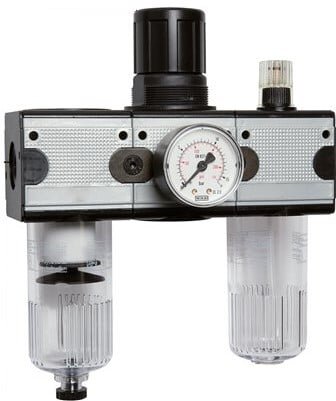 3 Unit FRL Multifix 2, 1/2 - 3/4 Inch, 5800 L/min | Tameson.com