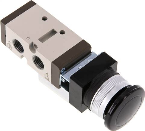 YPC 5/2-Way Button Activated Pneumatic Valves Series PMEV | Tameson.com