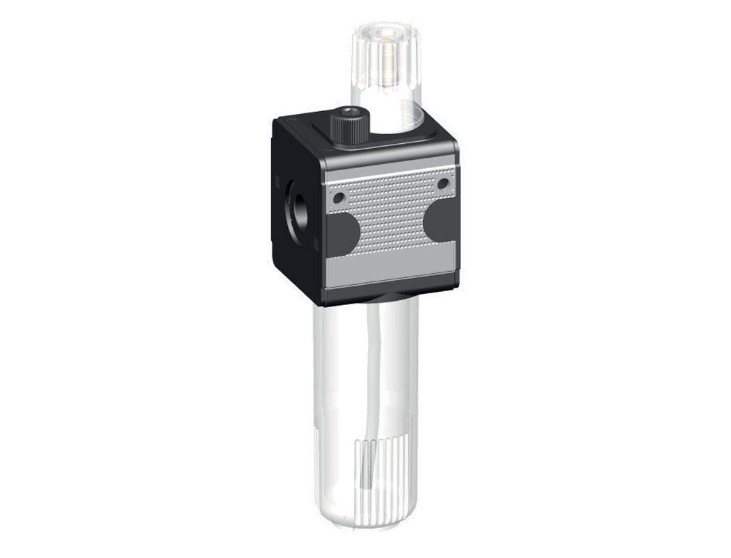 Lubricator G1/4'' Polycarbonate Multifix 1 | Tameson.com