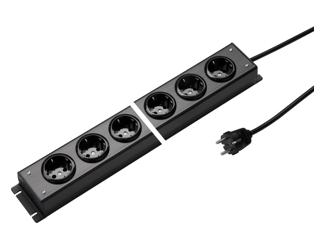 Martin Kaiser Power Outlet Strip 8-Way 90 Degree Earthing 1.5M Cable - | Tameson.com
