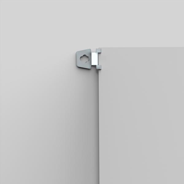 nVent Hoffman Wall Mounting Brackets AW41 Steel - AW41 [4 Pieces] | Tameson.com