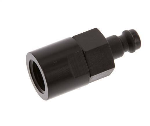 POM DN 5 Coupling Plug G 1/4 inch Female Threads Double Shut-Off | Tameson.com