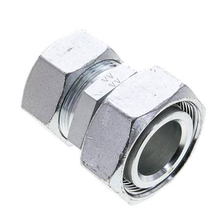 35L & 42L Zink plated Steel Straight Cutting Fitting with Swivel 160 b | Tameson.com