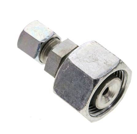8S & 20S Zink plated Steel Straight Cutting Fitting with Swivel 400 bar ISO 8434-1 | Tameson.com