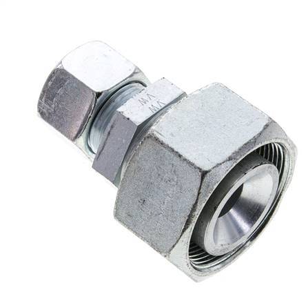 20S & 38S Zink plated Steel Straight Cutting Fitting with Swivel 315 b | Tameson.com