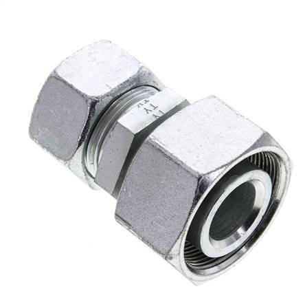 30S & 38S Zink plated Steel Straight Cutting Fitting with Swivel 315 b | Tameson.com