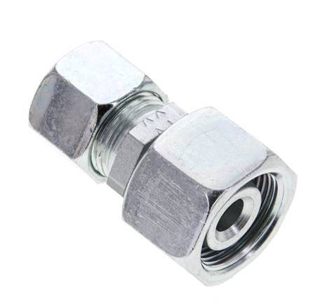 12S & 16S Zink plated Steel Straight Cutting Fitting with Swivel 400 b | Tameson.com