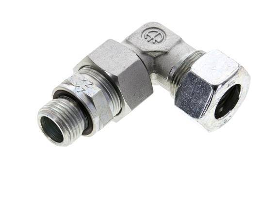 18L & G1/2'' Zink plated Steel Elbow Cutting Fitting with Male Threads 315 bar Adjustable ISO ...
