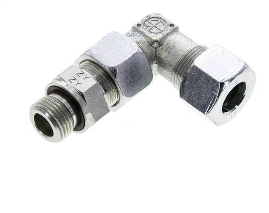 16S & G1/2'' Zink plated Steel Elbow Cutting Fitting with Male Threads | Tameson.com