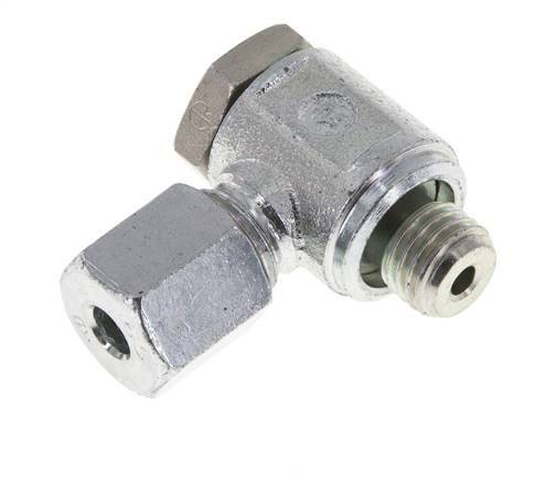 6S & M12x1.5 Zink plated Steel Swivel Joint Cutting Fitting with Male | Tameson.com