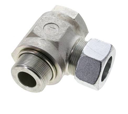 30S & M42x2 Zink plated Steel Swivel Joint Cutting Fitting with Male Threads 250 bar Rotatable ...