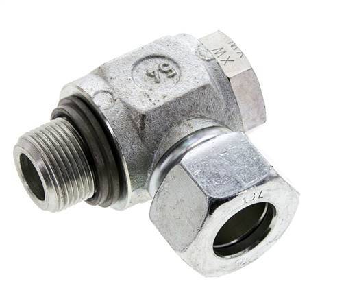 18L & M22x1.5 Zink plated Steel Swivel Joint Cutting Fitting with Male | Tameson.com