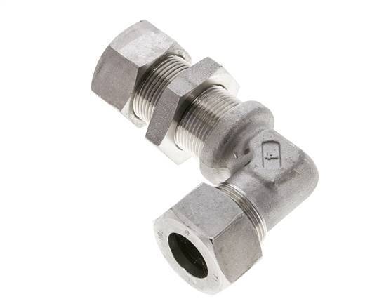 18L Stainless Steel Elbow Cutting Fitting Bulkhead 315 bar ISO 8434-1 | Tameson.com