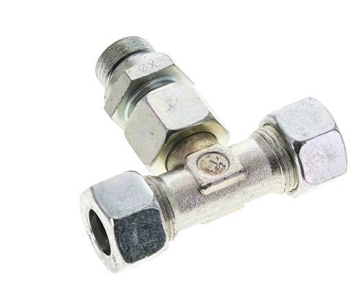 15L & G1/2'' Zink plated Steel T-Shape Tee Cutting Fitting with Male T | Tameson.com