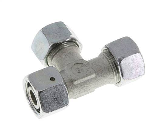 15L Zink Plated Steel Right Angle Tee Cutting Fitting with Swivel 315 | Tameson.com