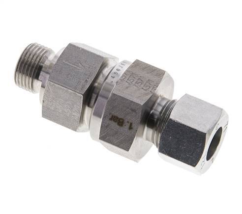 Hydraulic Check Valve Cutting Ring 12L (M18x1.5) & G3/8'' Male Stainless Steel 1-250bar (15-3625 ...