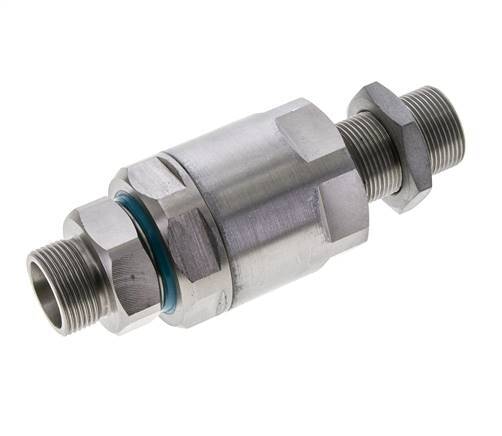 18L Zink plated Steel Ball-Guided Swivel Joint Cutting Fitting Bulkhea | Tameson.com