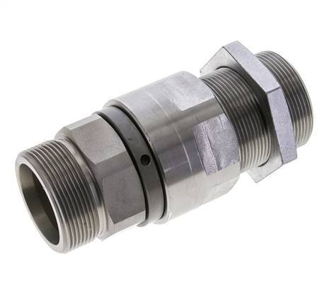 38S Zink plated Steel Ball-Guided Swivel Joint Cutting Fitting Bulkhea | Tameson.com