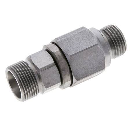 16S & G1/2'' Zink plated Steel Ball-Guided Swivel Joint Cutting Fittin | Tameson.com