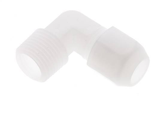 10x12mm & R1/2'' PP Elbow Hose Fitting with Male Threads 10bar/145psi | Tameson.com