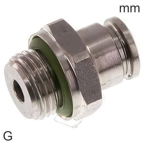 Push-In Fittings Stainless Steel G-Threads Male FDA | Tameson.com