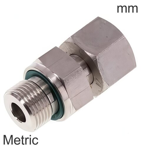 Cutting Ring Fittings Steel / Stainless Steel Metric-Threads Male ...