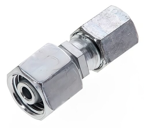 Cutting Ring Fittings Steel / Stainless Steel Reducing With Sealing ...