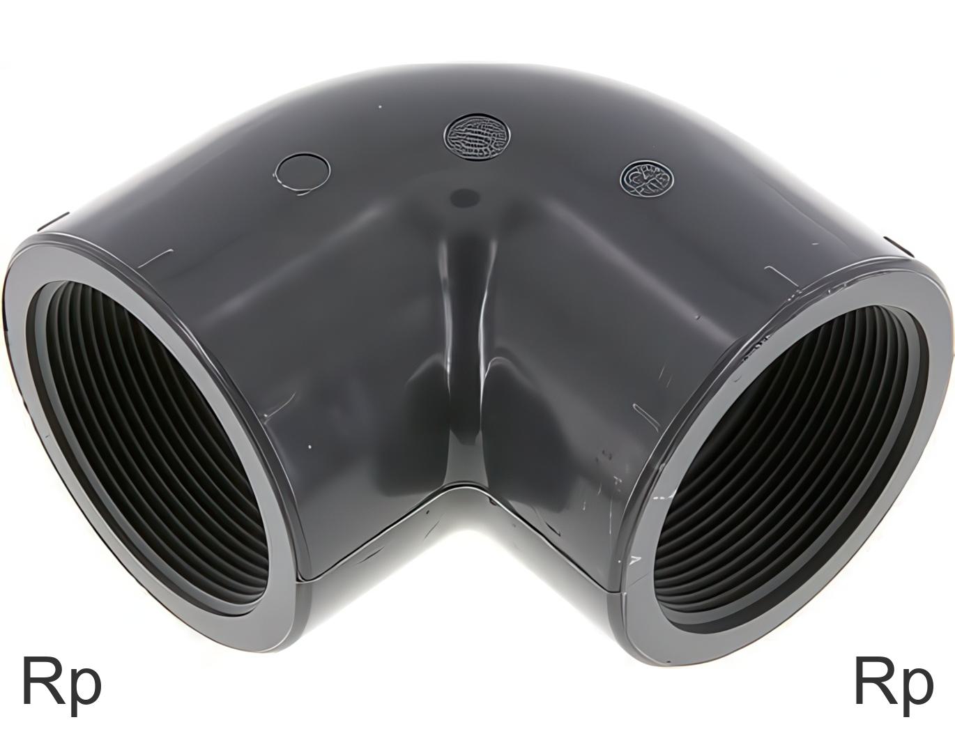 PVC Elbow Fittings 90deg With Female Threads PN16 | Tameson.com