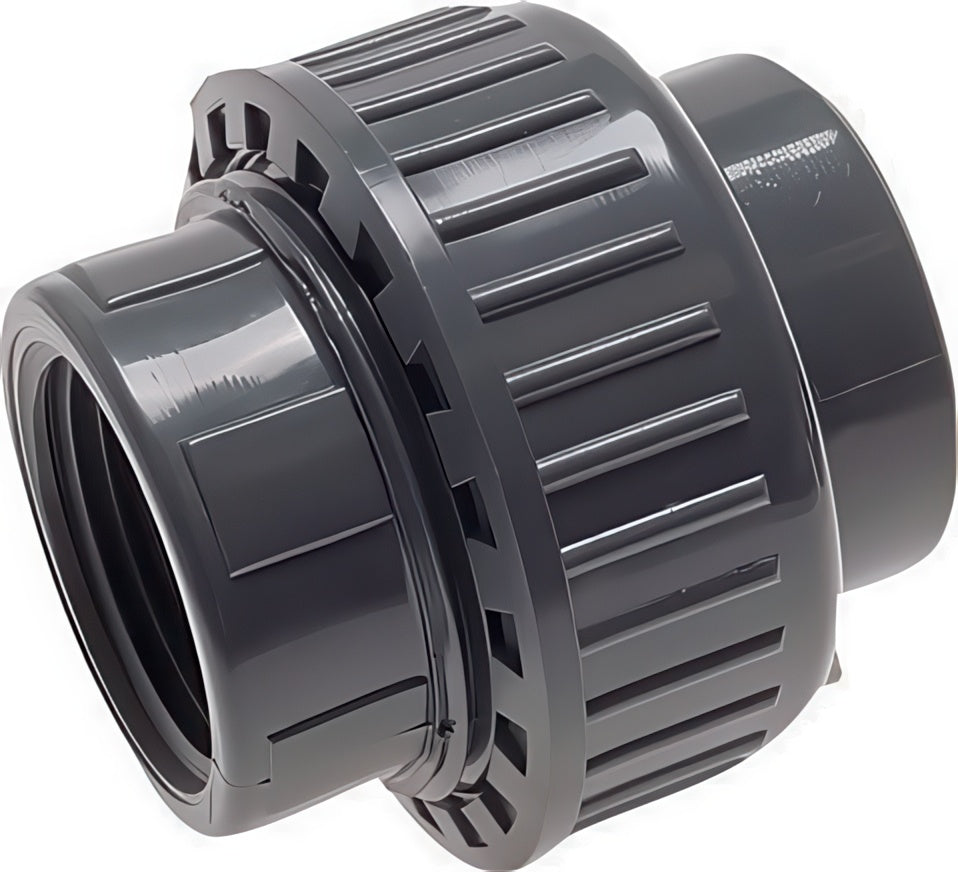 PVC Union Fittings With Female Sockets and Female Threads PN16 ...