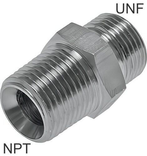 ORFS Double Nipples UNF/NPT-Threads PN630 | Tameson.com