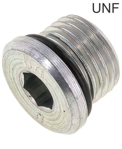 Closing Plugs Stainless Steel UNF-Threads Inner Hex PN630 | Tameson.com