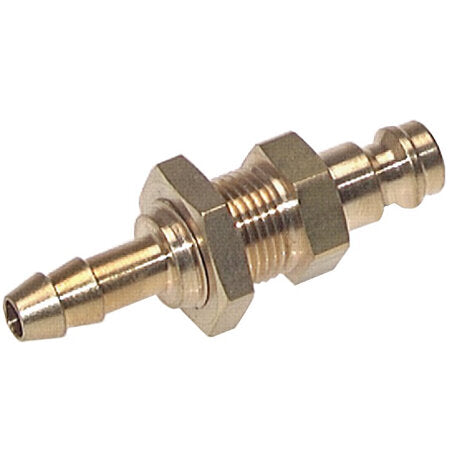 DN 5 Air Coupling Plugs With Hose Pillar And Bulkhead | Tameson.com