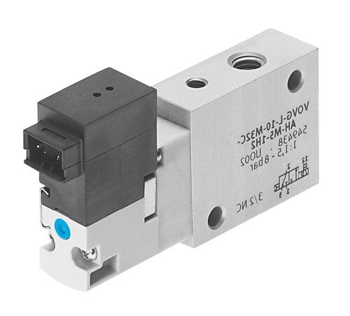 Festo 3/2-Way In-Line Compact Air Solenoid Valves VOVG | Tameson.com