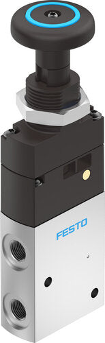 3/2-Way Button Activated Pneumatic Valves | Tameson.com