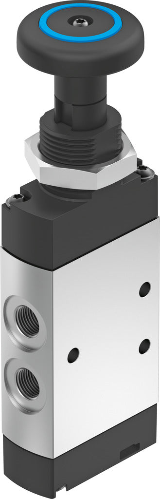 Festo 5/2-Way Button Activated Pneumatic Valves Metric VHEF | Tameson.com