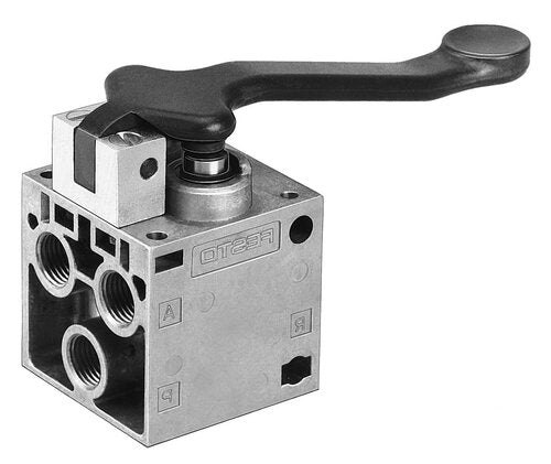 Festo 5/2-Way Finger Lever Operated Pneumatic Valves G1/4 F & H & TH ...