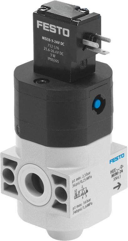 Festo Electrically Actuated Shut Off Valves HEE | Tameson.com
