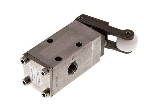 Stainless Steel 3/2-Way Pneumatic Roller Lever Valves | Tameson.com