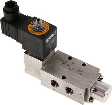 Stainless Steel 5/2-Way Pneumatic Solenoid Valves | Tameson.com