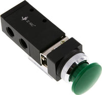 EMC 3/2-Way Button Activated Pneumatic Valves Series M | Tameson.com