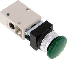 YPC 3/2-Way Button Activated Pneumatic Valves Series YMV | Tameson.com