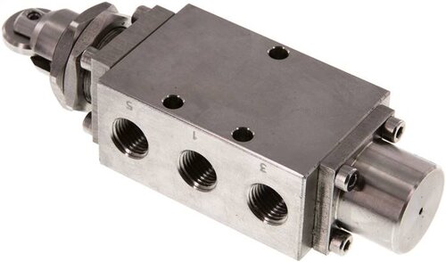 Stainless Steel 5/2-Way Pneumatic Roller Lever Valves | Tameson.com