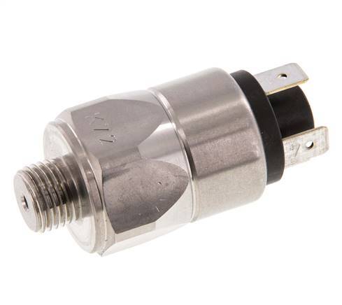 10 to 100bar SPDT Stainless Steel Pressure Switch G1/4'' 250VAC Flat ...