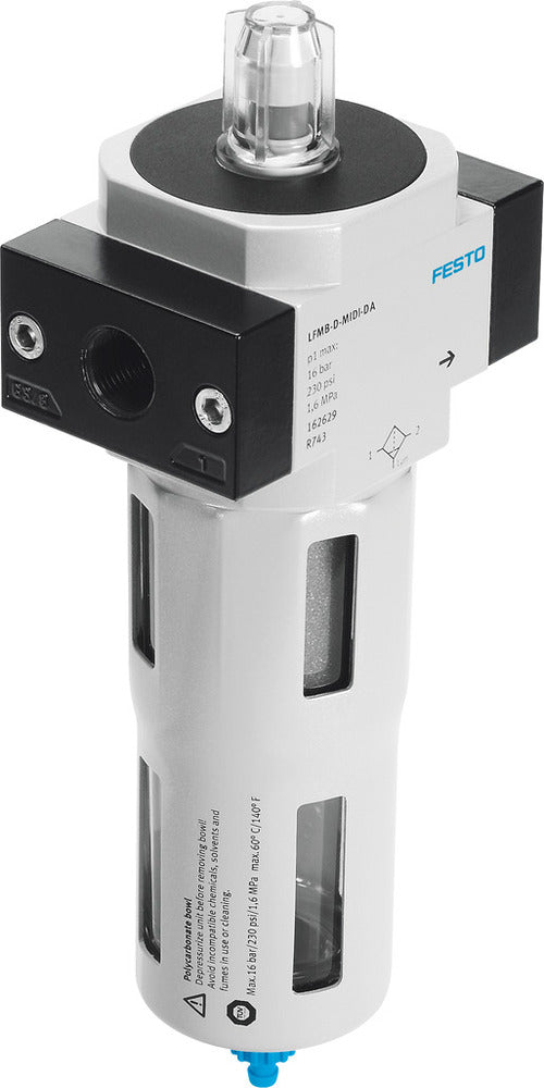 Festo Fine Filter G3/4'' 2-12bar 2220l/min 1µm Maxi - 532835 | Tameson.com