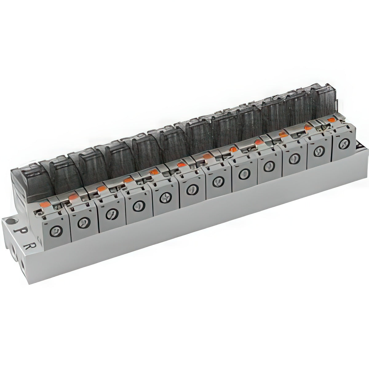 SMC Valve Manifold Common SUP/EXH M5x0.8 - SS3Y1-S41-02-M5-Q | Tameson.com