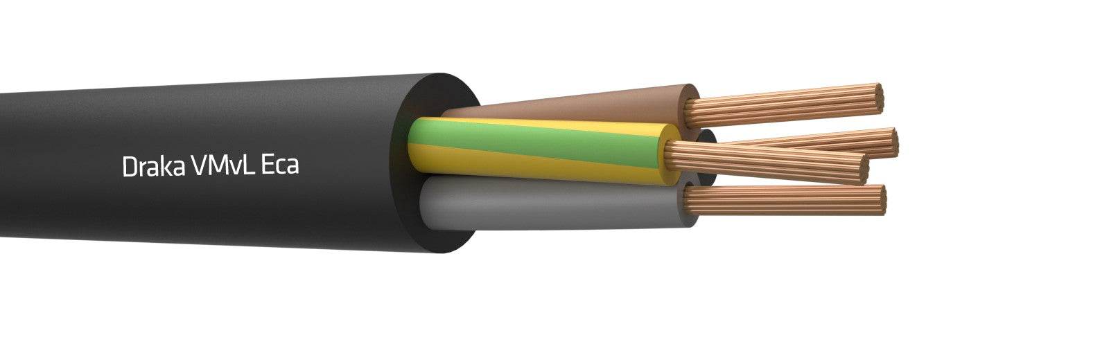 Draka VMVL 5G2.5 Flexible Vinyl Cable Class 5 Eca - 803895 [100 Meters ...