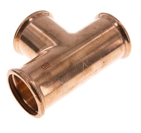 Tee Press Fitting - 54mm Female - Copper alloy | Tameson.com