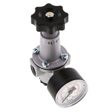 Pressure Regulator G3/8'' 1000 l/min 0.5-16.0bar/7-232psi Zinc Die-Cas ...