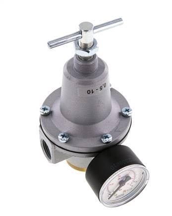 Pressure Regulator G1/2'' 5000 l/min 0.5-10.0bar/7-145psi Zinc Die-Cas ...