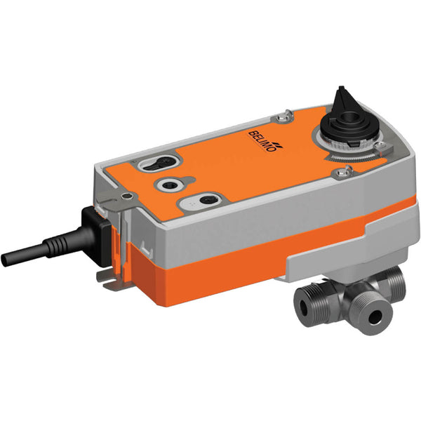 Belimo 3-Way Characterized Valve G3/4 Kvs1 24VAC/DC Fail-Safe 90s 2-10 ...